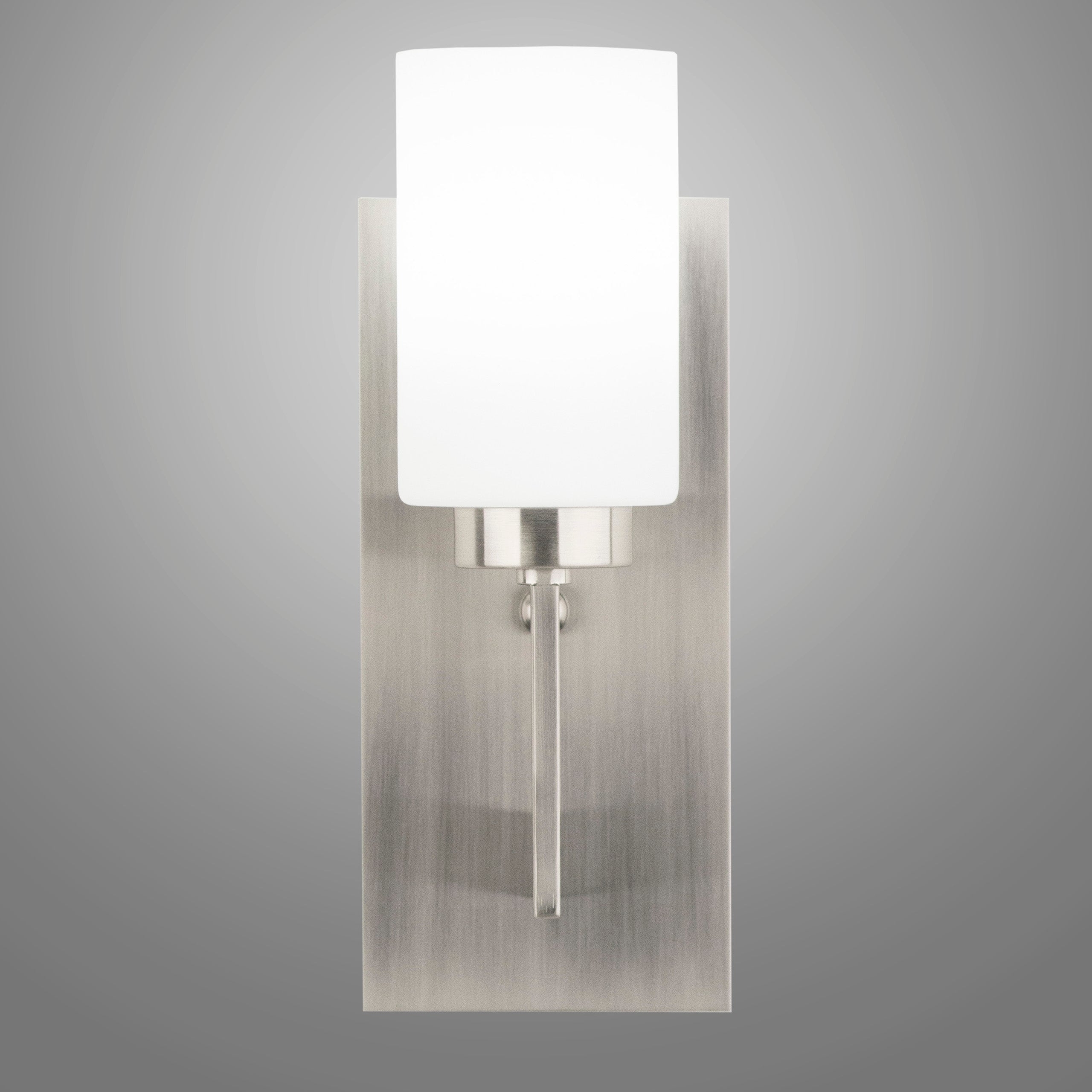 Frosted Glass Rectangular Sconce Modern Farmhouse Frosted Glass Wall
