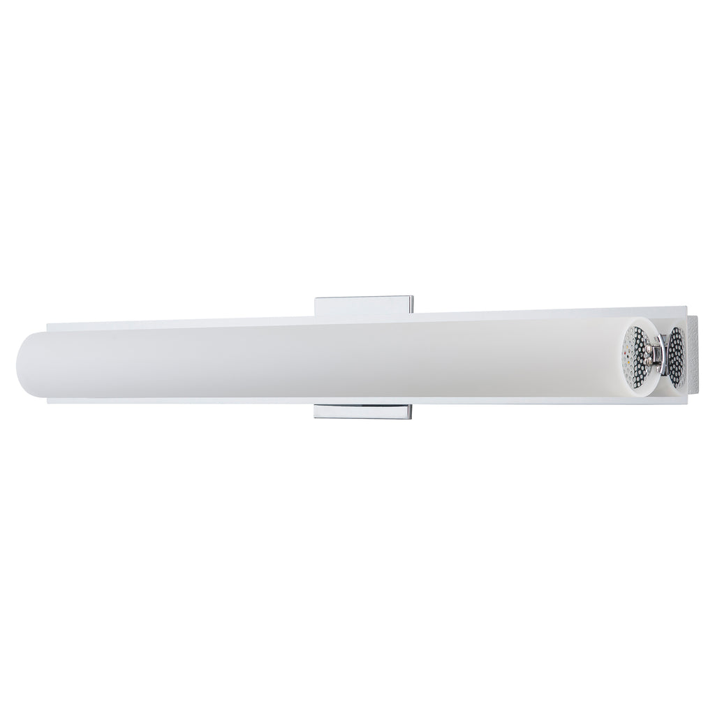 Portico 30 inch LED Bathroom Vanity Light, Integrated LED Light Strip ...