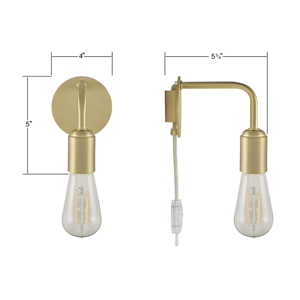 Trasso Plug-in Wall Sconce & Linea Lighting | Modern and Affordable ...